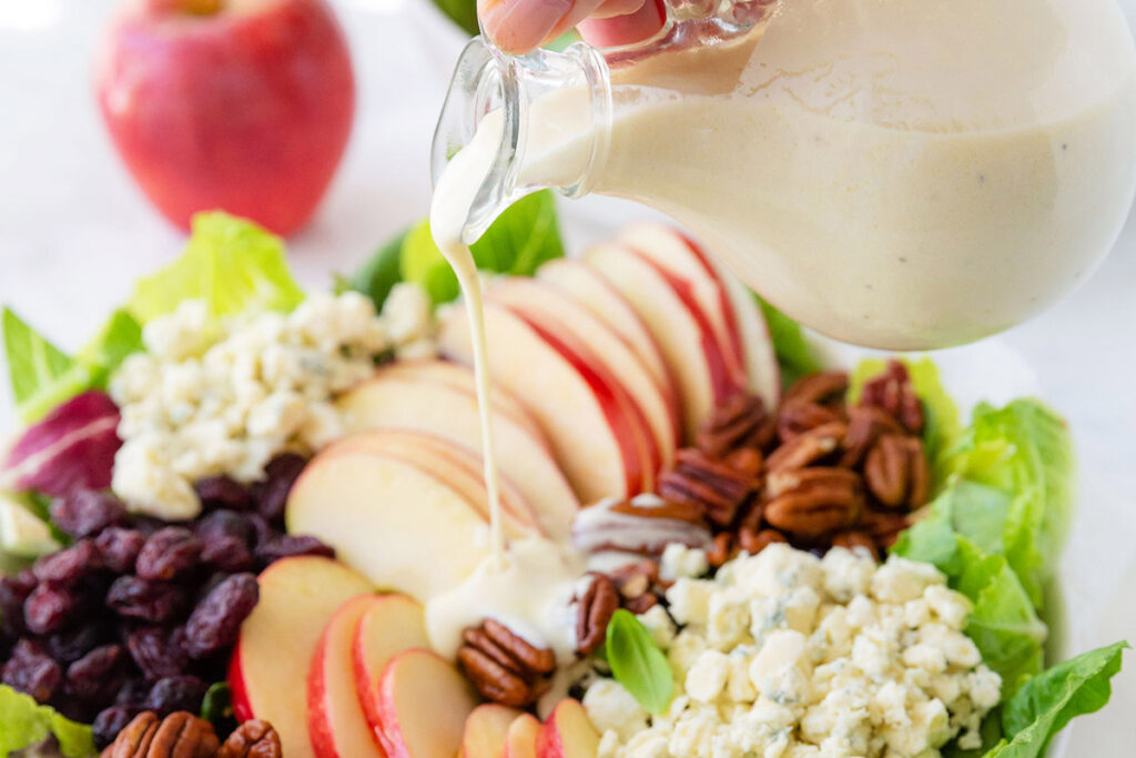 Creamy Apple Cider Dressing - Easy Salads