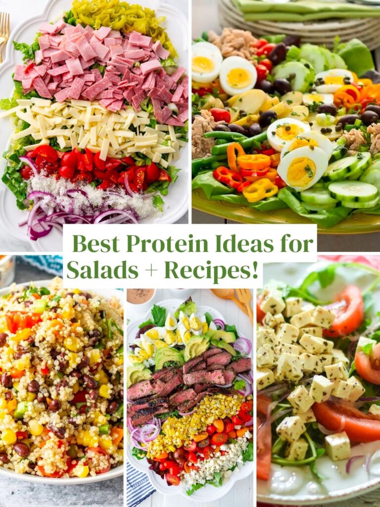 Best Protein Ideas for Salads (Creative & Easy) - Easy Salads
